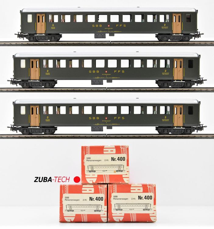 HAG 4x EW I Personenwagen SBB H0 GS mit OVP | Kaufen auf Ricardo