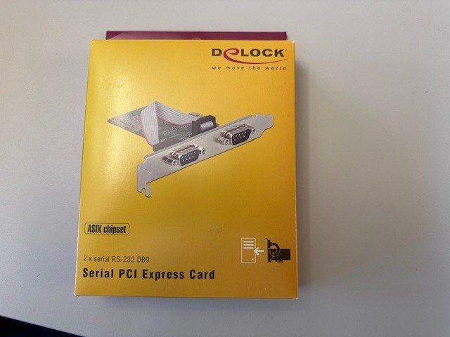 Delock 2x Serial RS-232 DB9 PCI Express Card | Kaufen auf Ricardo