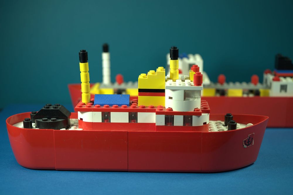 Legoland Frachtschiff 311 und Tanker 312 (Gebraucht) in Esslingen für ...