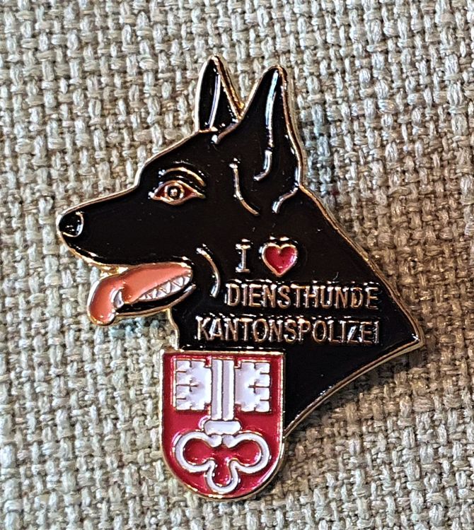 L096 Pin I Like Diensthunde Kantonspolizei Nidwalden (Gebraucht) in Reinach BL für CHF 2 – mit ...