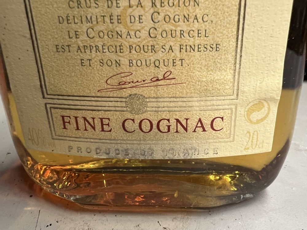 COGNAC COURCEL BOUTEILLE ENTAMÉE | Kaufen auf Ricardo