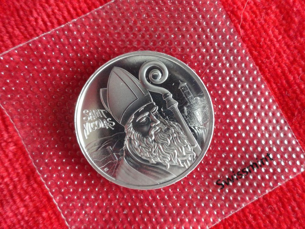 20 Fr. Sondermünze 2024 St. Nikolaus - Silber - Stempelglanz (Neu und ...
