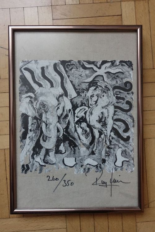 Rolf Knie Bild Lithographie | Kaufen auf Ricardo