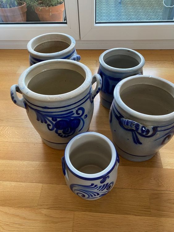 5x Steinguttöpfe | Kaufen auf Ricardo
