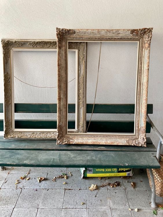 2 alte Bilderrahmen circa 70 jährig (Gebraucht) in Gockhausen für CHF 50 – nur Abholung auf ...