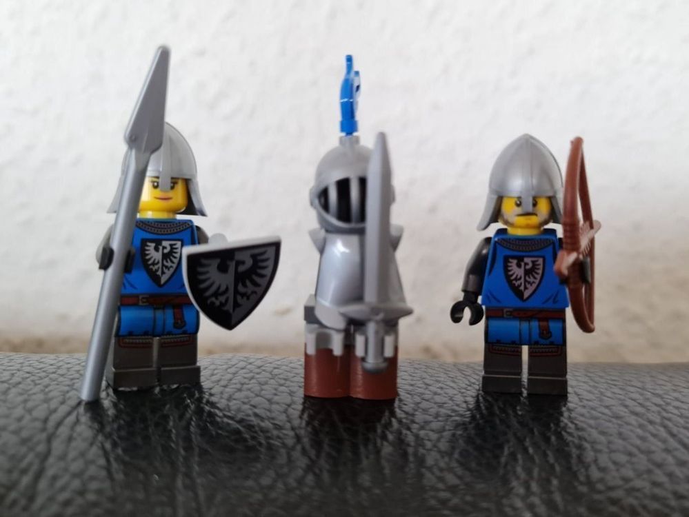 Lego 2 Minifigurs Black Falcon 31120 Ritter Castle knight | Kaufen auf ...