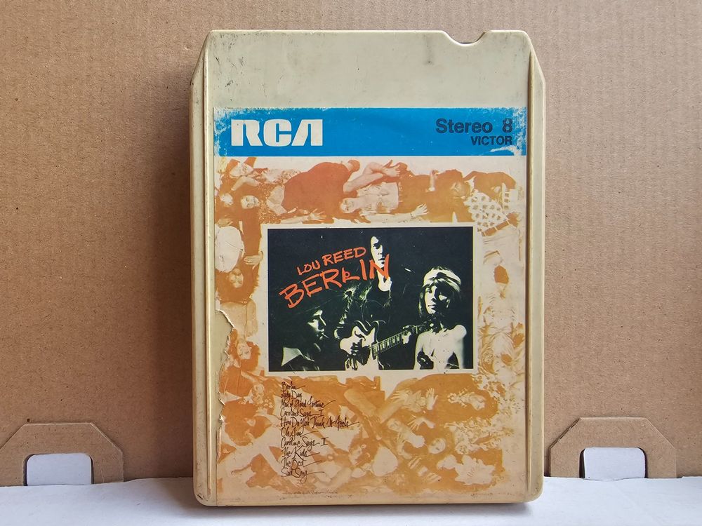 Lou Reed - Berlin - Rarität - 8-Track - Cartridge - Top (Gebraucht) in ...