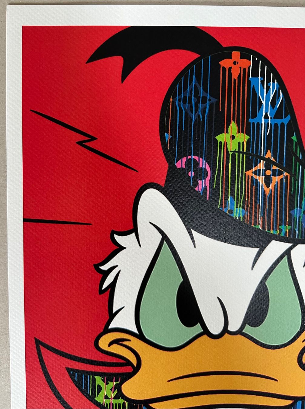 Death: Angry Vuitton Donald Duck, signiert 20/100 (Neu (gemäss ...