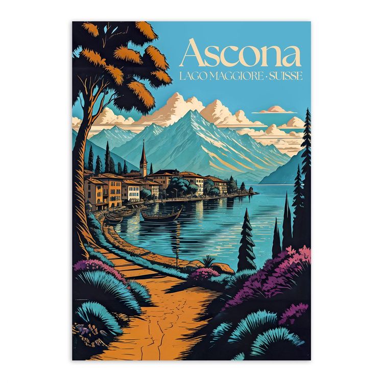 Fotoplakat (verschiedene Formate) Ascona, Suisse (Neu und originalverpackt) in Lugano für CHF 15 ...