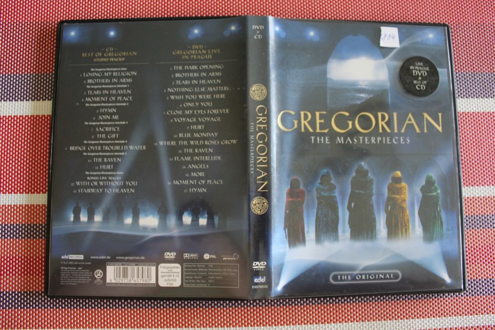 Gregorian: The Masterpieces (DVD + CD) TOP (Gebraucht) in Geroldswil ...