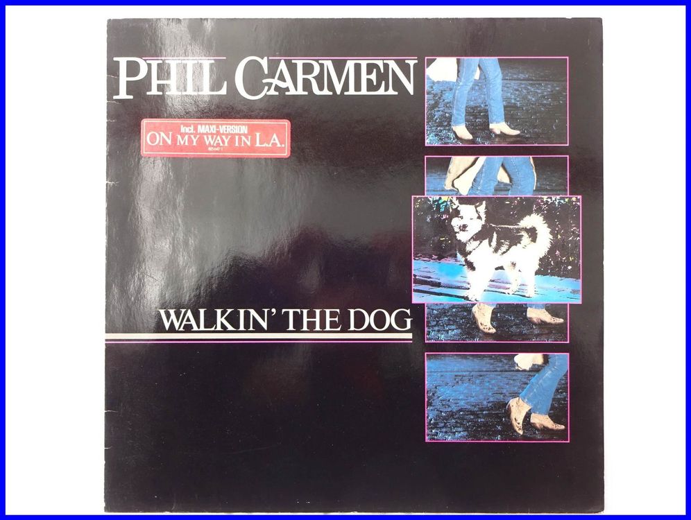 LP - PHIL CARMEN - Walkin' the Dog - 1985 | Kaufen auf Ricardo