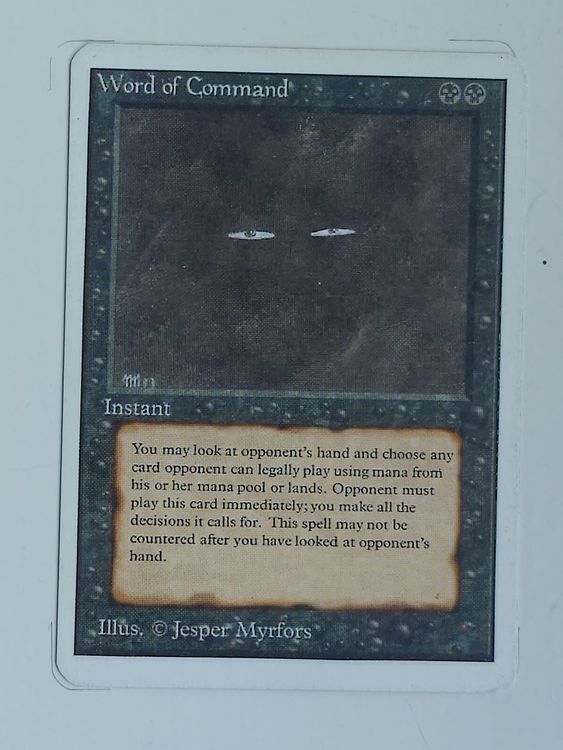 Mtg, Word of Command, Unlimited (Gebraucht) in Elsau für CHF 200 – mit ...
