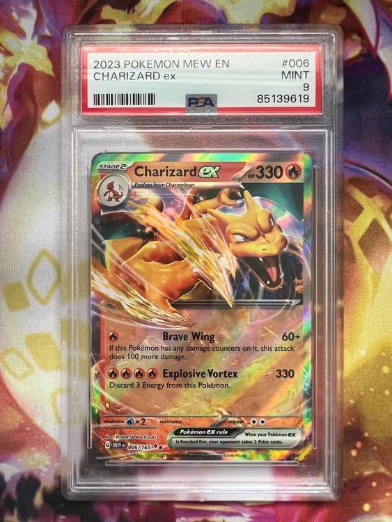Pokemon 151 Charizard ex PSA9 EN | Kaufen auf Ricardo