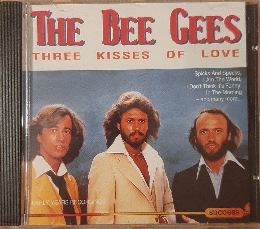 Bee Gees- Three Kisses Of Love, US Best Of Pop Album (Gebraucht) in ...