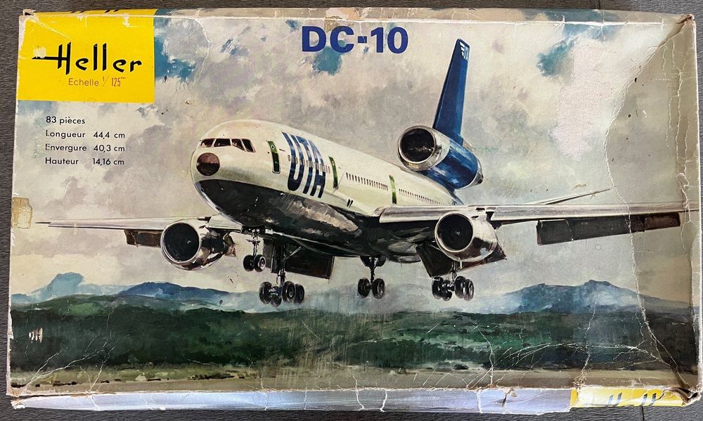 1/125 Swissiar DC-10 HB-IHA Heller 1975! | Kaufen auf Ricardo