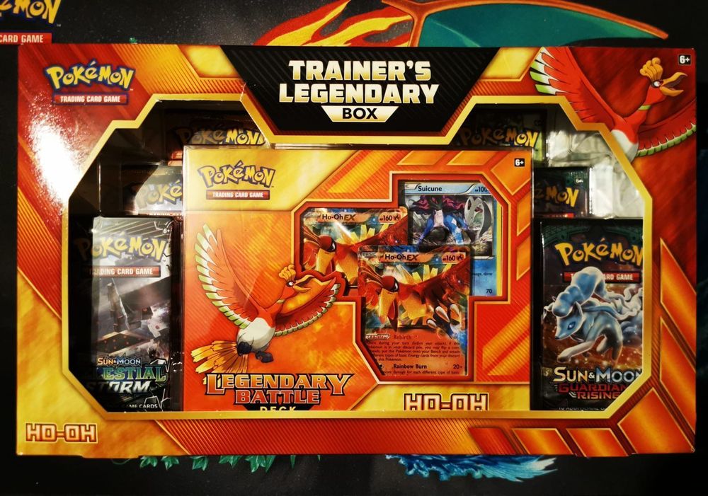 Pokemon Trainers Legendary Box Ho-Oh + Deck *NEU* + OVP ENG (Neu und ...