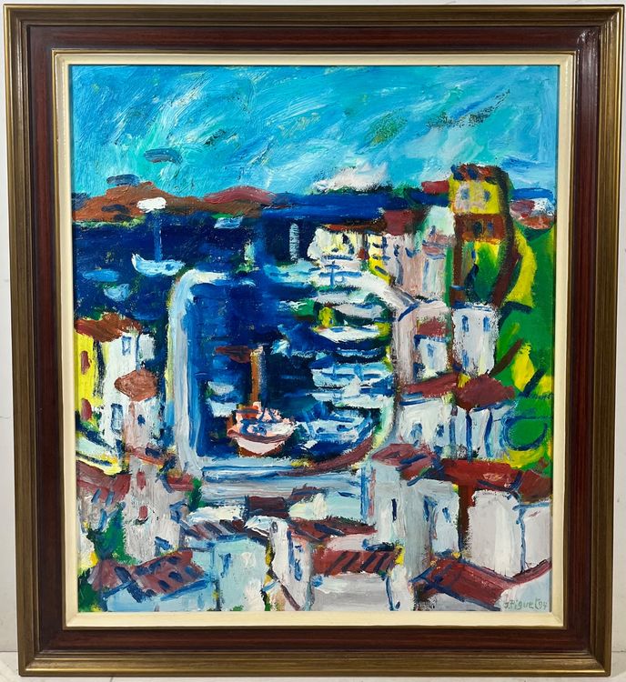 Jean-Louis Piguet (1944-2015) Grosse Abstrakte Gemälde (Gebraucht) in Root für CHF 114 – mit ...