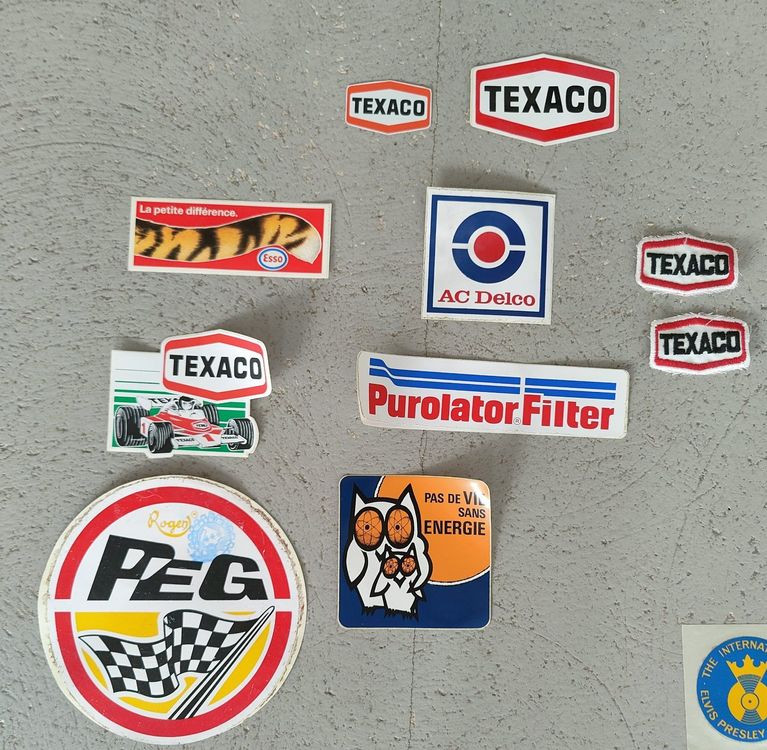 Collector. Autocollants/stickers/Patch. Texaco et autres. | Kaufen auf ...