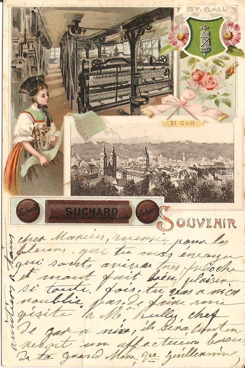 REID4/Carte postale Suchard souvenir de Coire (Gebraucht) in Neuchâtel für CHF 21 – mit ...