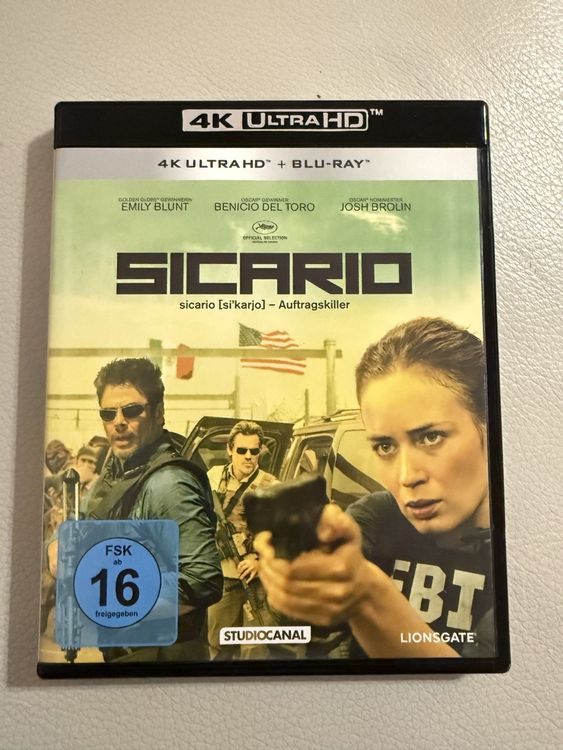 Sicario 4K Ultra HD + Blu-ray Top Zustand | Kaufen auf Ricardo