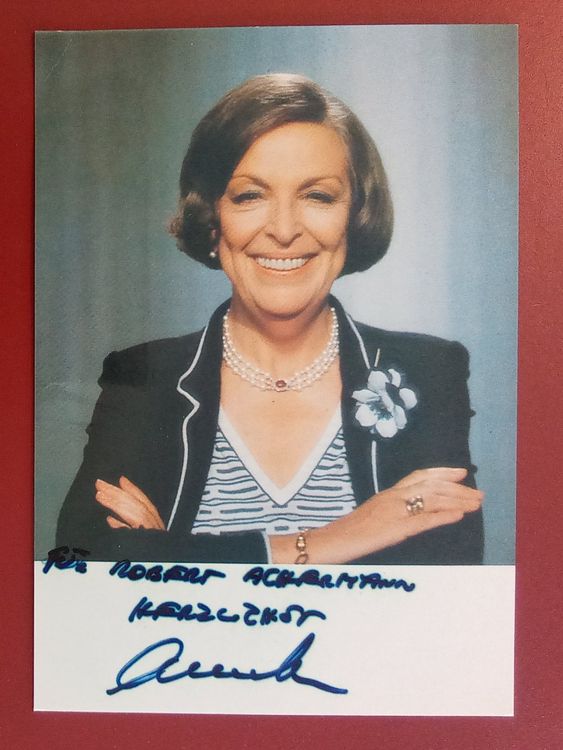 Annette von Aretin 1920-2006 Autogramm Fotopostkarte 10x15cm (Gebraucht ...