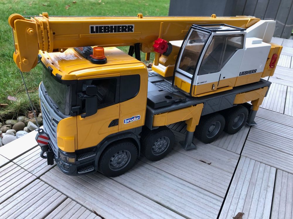 Autokran Scania Liebherr von Bruder | Kaufen auf Ricardo