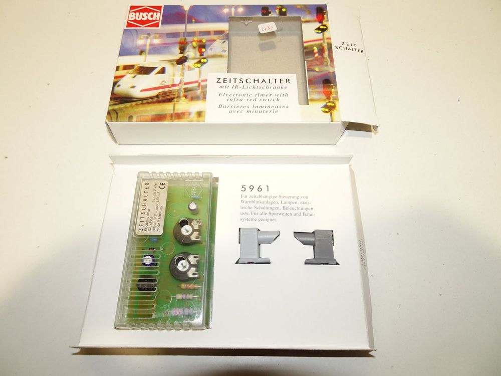 Busch Zeitschalter IR Lichtschranke HO 5961 | Kaufen auf Ricardo