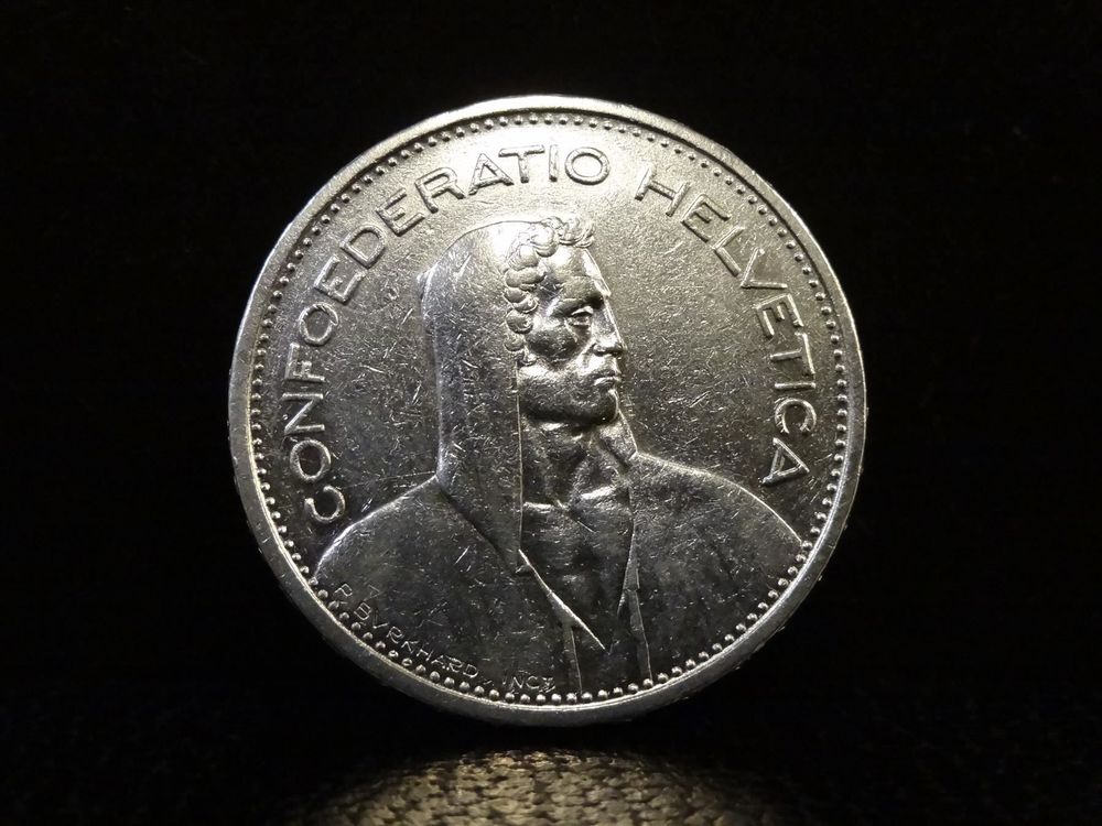 5 Franken Silber 1932 Fünfliber Münze (Gebraucht) in Kerzers für CHF 25 – mit Lieferung auf ...