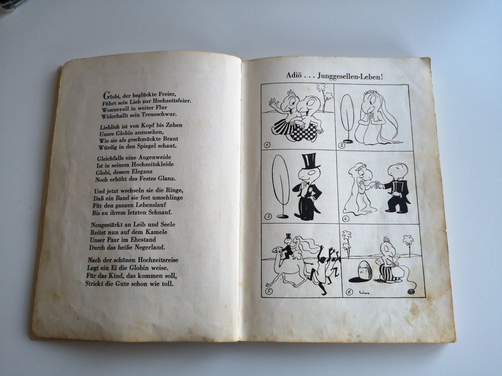 GLOBI JUNIOR 1938, 1. AUFLAGE, ERLEBNISSE UND STREICHE (Gebraucht) in ...