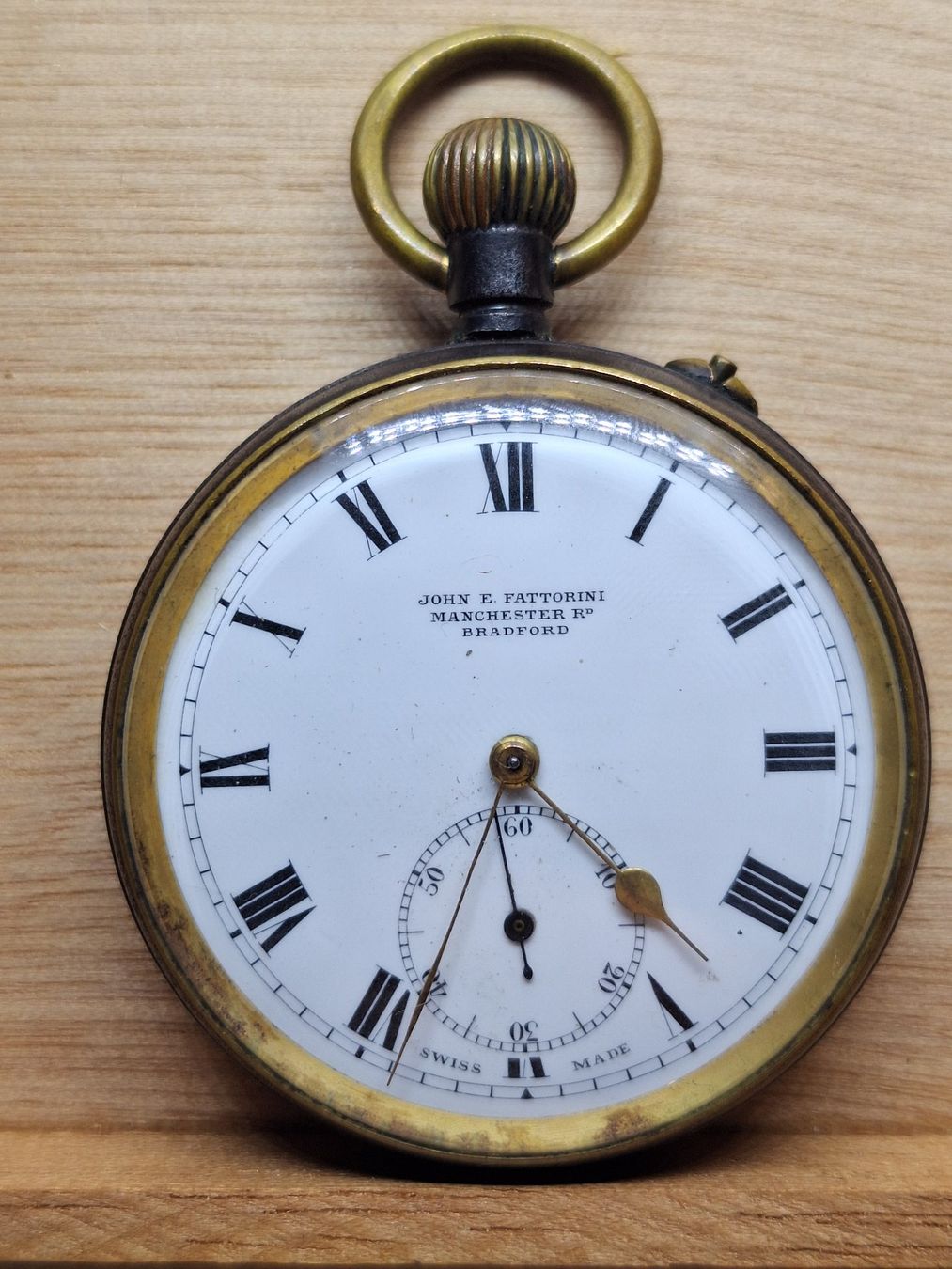 John E. Fattorini, Bradford- Taschenuhr (Gebraucht) in Ulisbach für CHF ...