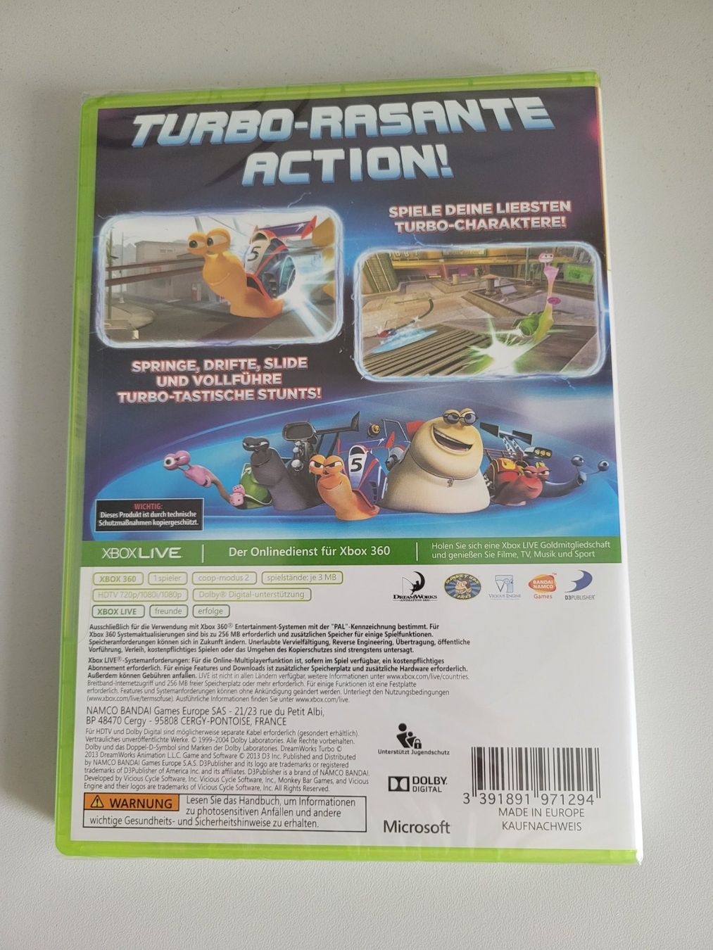Turbo (XBox 360), neu, sealed! (Neu und originalverpackt) in Uezwil für ...