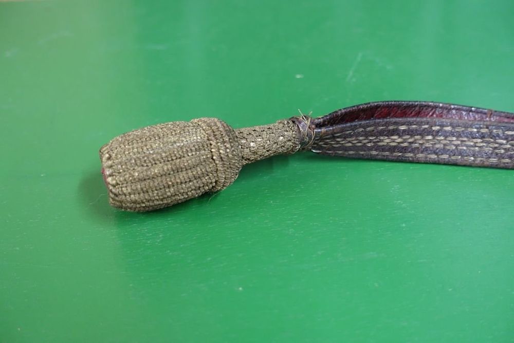 Säbel Degen eidg. Ord. Portepee Schlagband 1877 sehr selten (Gebraucht ...