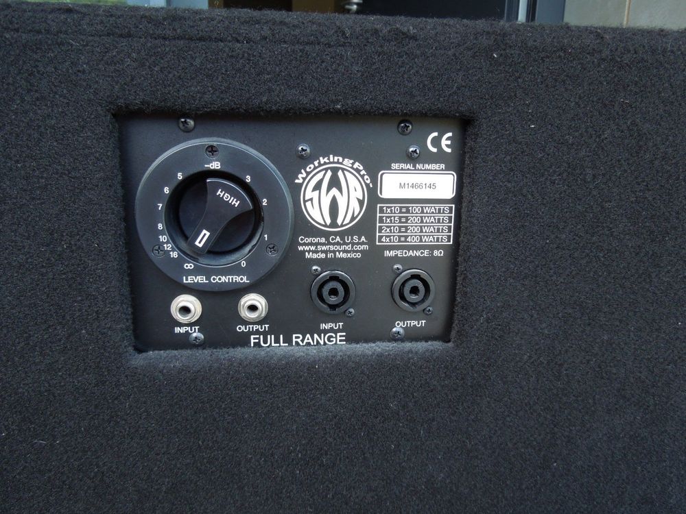 SWR Working Pro 2x10 Bass Cabinet Boxen (Gebraucht) in Riehen für CHF ...