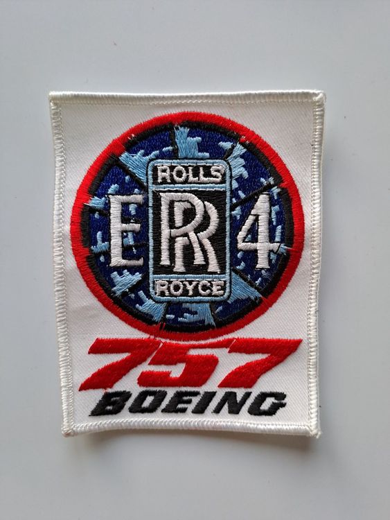 Rolls Royce & Boeing 757 badge / Patch * | Kaufen auf Ricardo