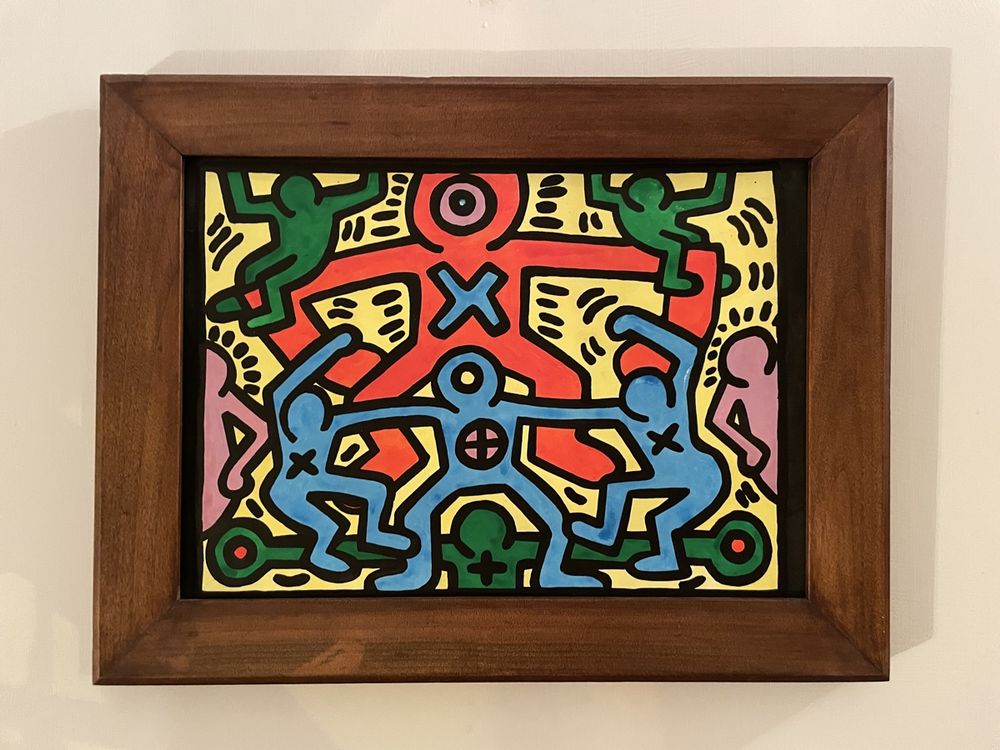 Keith Haring (in der Art von) | Acheter sur Ricardo