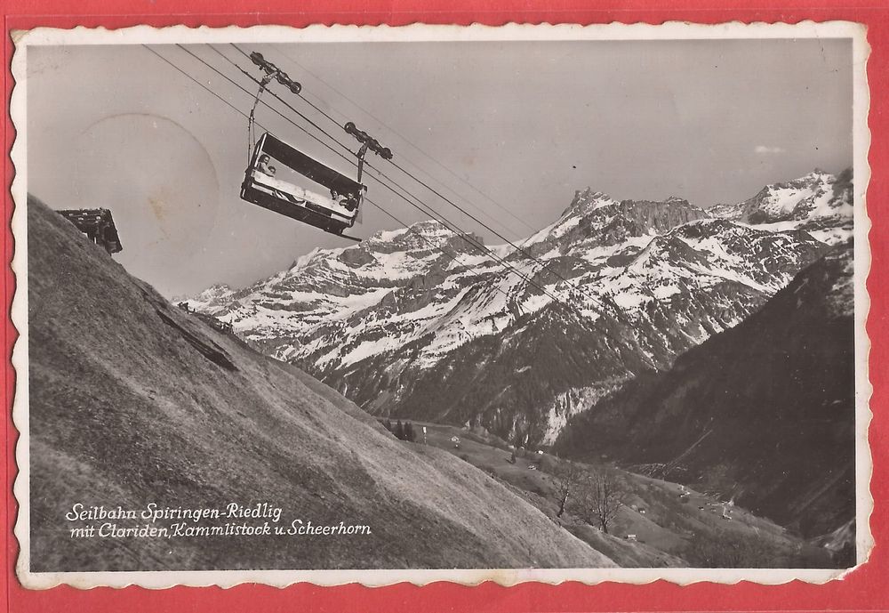 Seilbahn Spiringen-Riedlig - 1952 (Gebraucht) in Fislisbach für CHF 38 – mit Lieferung auf ...
