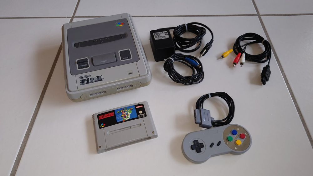 SNES Konsole inkl. Super Mario World (Gebraucht) in Pfaffhausen für CHF ...