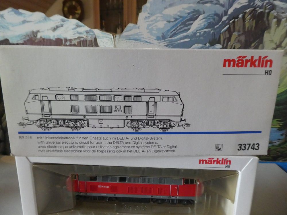 Märklin 33743 DB Diesellok Cargo BR 216 (Gebraucht) in Winterthur für ...