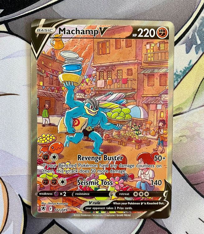 Pokemon Astral Radiance 'Machamp V' (Neu (gemäss Beschreibung)) in ...