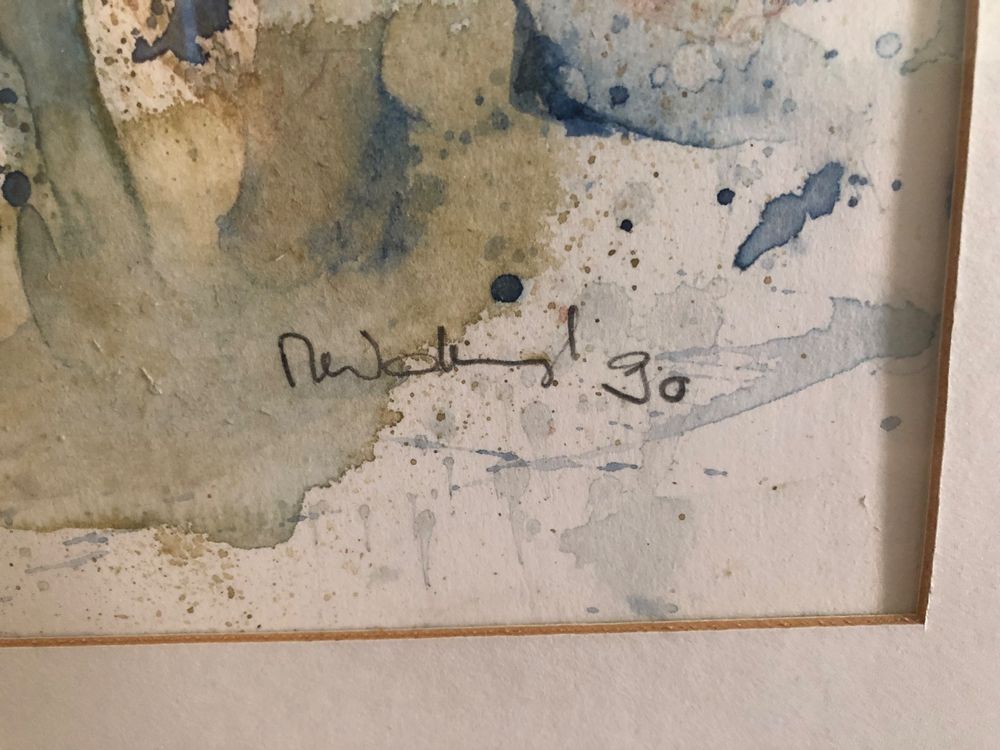 Basler Fasnacht Pfeiffer Aquarell signiert | Kaufen auf Ricardo