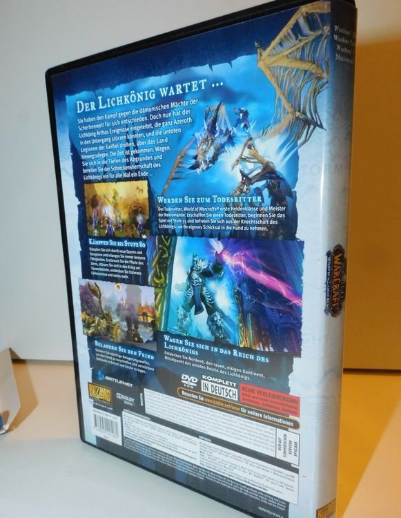 Game PC-CD Rom Game Videospiel - World Warcraft Erweiterung (Gebraucht ...