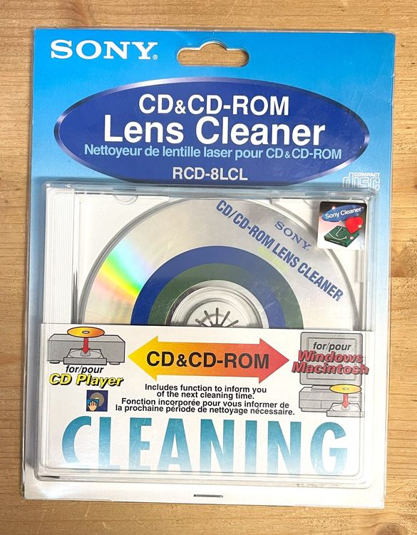 SONY CD&CD-ROM Lens Cleaner (Neu und originalverpackt) in Oftringen für ...