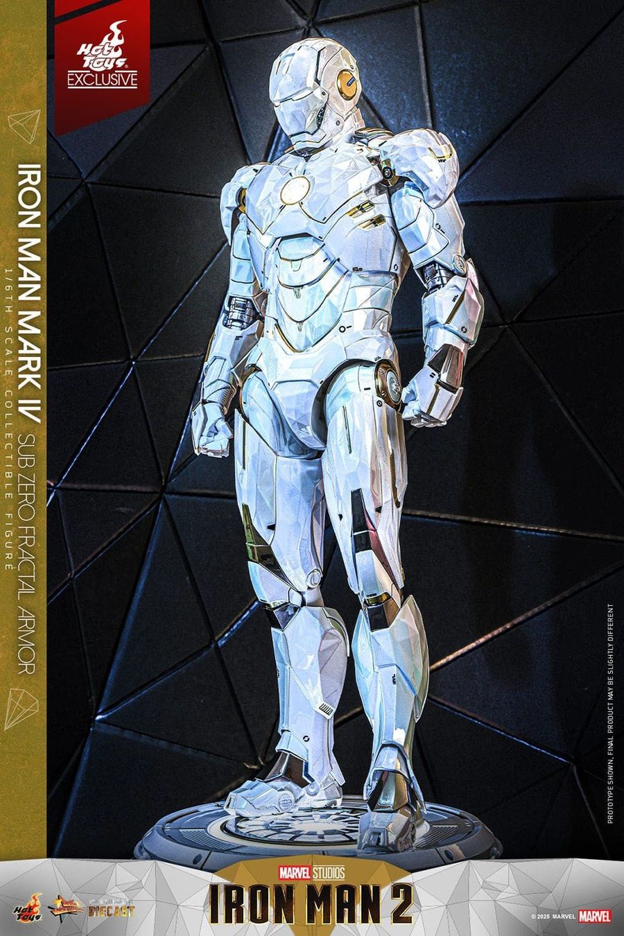 Iron Man (Sub-Zero Fractal Armor) Hot Toys Exclusive 33 cm (Neuf avec ...