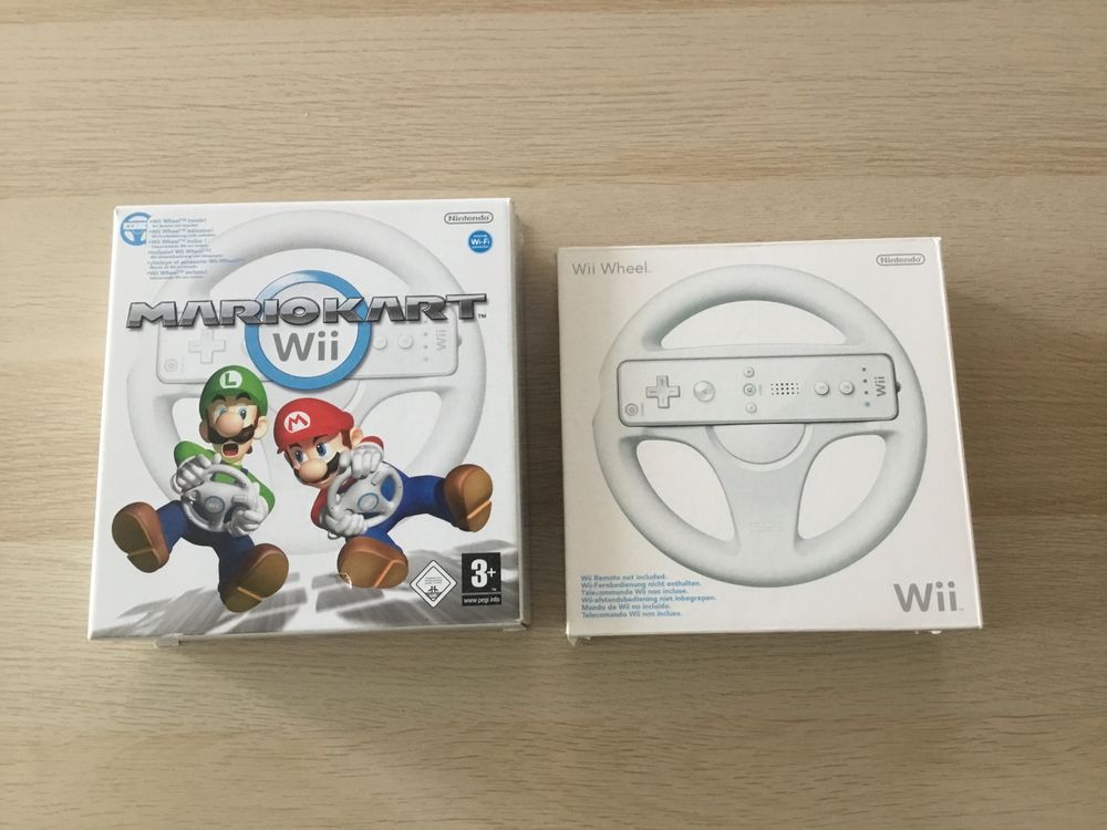 Mario Kart Wii + 2 Wii Wheel | Kaufen auf Ricardo