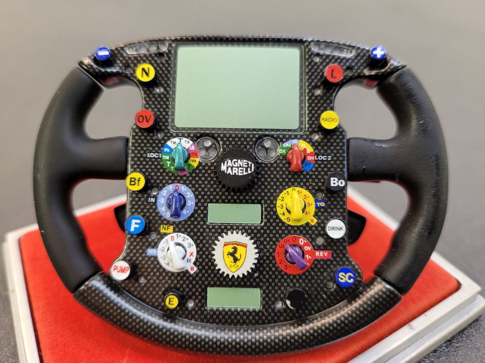 Amalgam Clock F1 Steering Wheel Steuerrad Uhr Auto Watch (Gebraucht) in ...