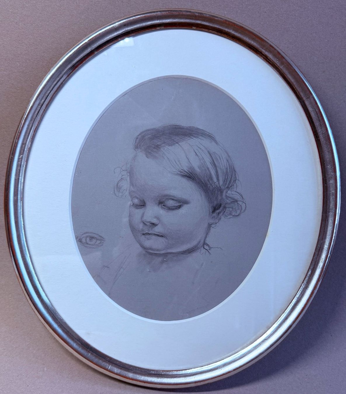 Melchior Paul von Deschwanden Zeichnung antik Kinderkopf (Gebraucht) in ...