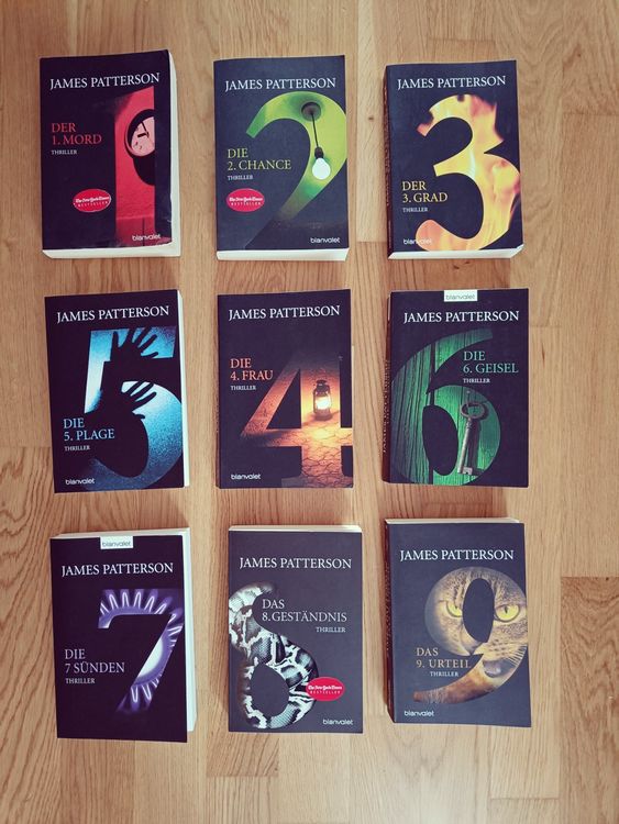 James Patterson Women's Murder Club Bücherset - 9 Bände (Gebraucht) in ...