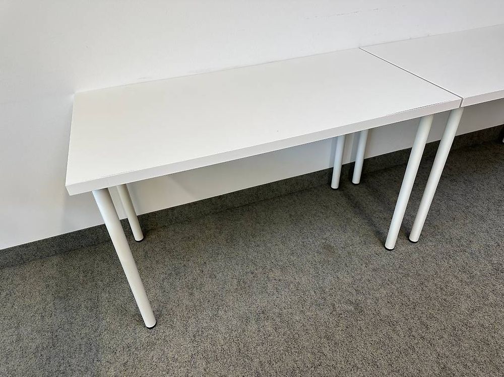 weisser Ikea-Tisch (Modell LINNMON / ADILS) (Gebraucht) in Nussbaumen ...