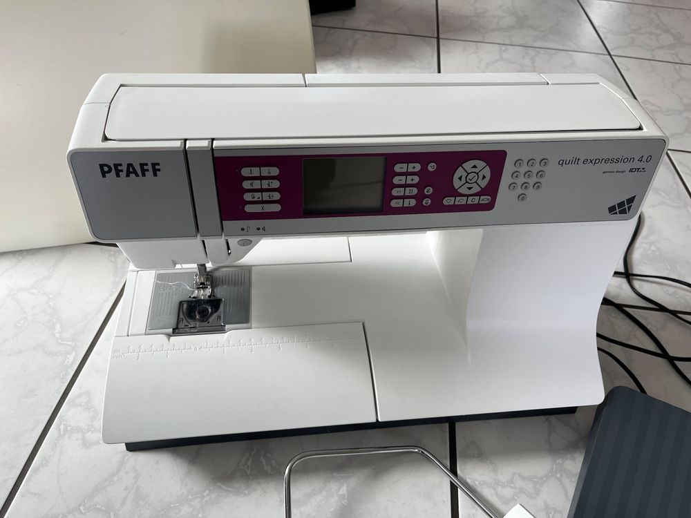 Nähmaschine PFAFF quilt expression 4.0 | Kaufen auf Ricardo