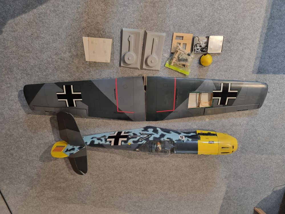 Avion rc Messerschmitt Bf 109 | Kaufen auf Ricardo